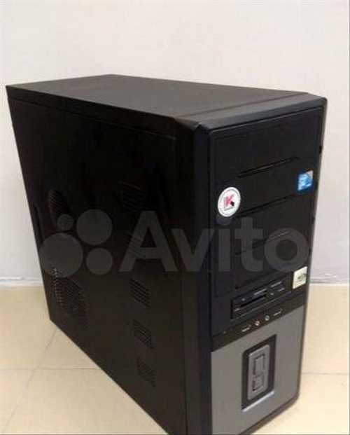 Компьютер Core 2 Duo E7400, DDR2 2Gb, HDD 250Gb