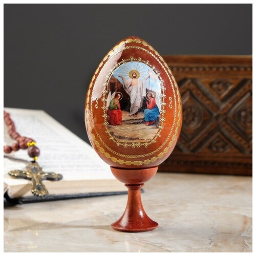Яйцо сувенирное "Воскресенье Христово", на подставке