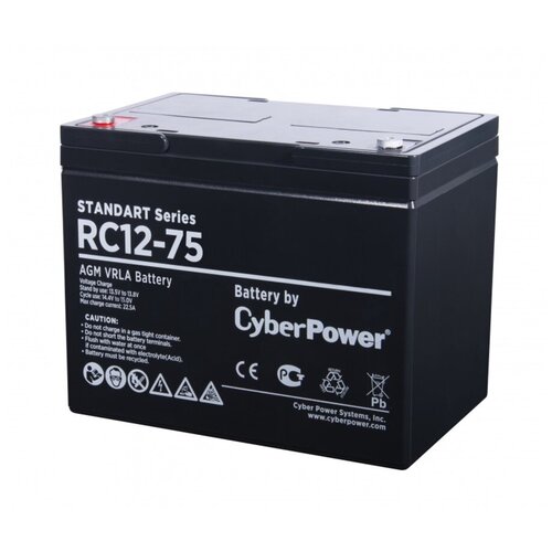 Аккумуляторная батарея CyberPower (RC 12-75)