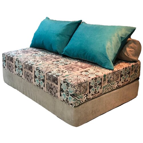 Диван прямой DreamBag PuzzleBag XL размер: 145х125 см,  спальное место: 200х140 см,  обивка: текстиль,  серый