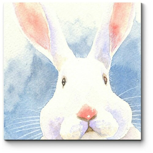 Модульная картина Акварельный кролик30x30