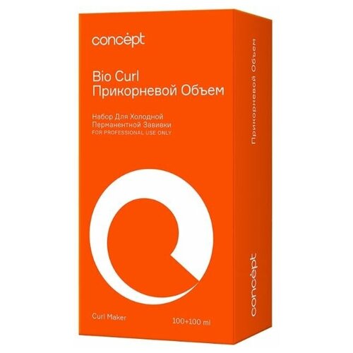 Набор Concept Beauty Curls Bio Curl, Набор для холодной перманентной завивки для всех типов волос, № 1