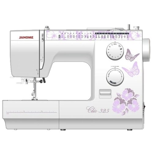 Швейная машина Janome Clio 325, бело-сиреневый