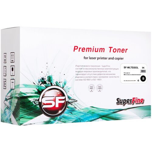 Картридж SuperFine SF-MLTD203L, 5000 стр, черный