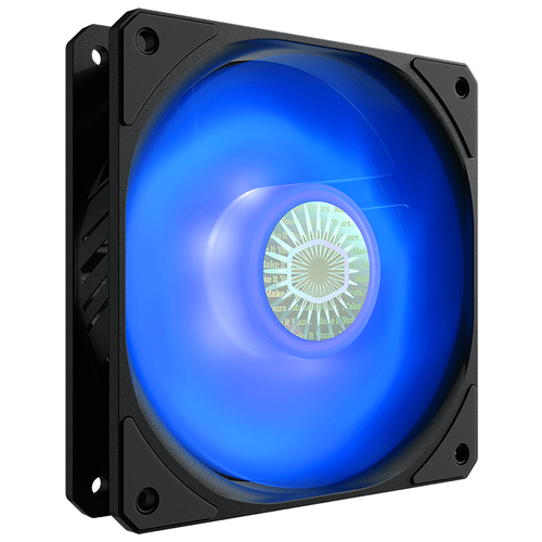 Вентилятор для корпуса Cooler Master SickleFlow 120, черный/синяя подсветка
