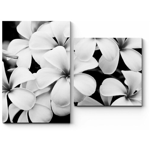 Модульная картина Лаконичные цветы 150x113