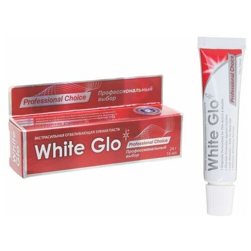 Отбеливающая зубная паста White Glo, Профессиональный выбор , 24 г