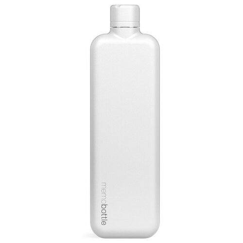Бутылка из нержавеющей стали Memobottle SLIM, белый