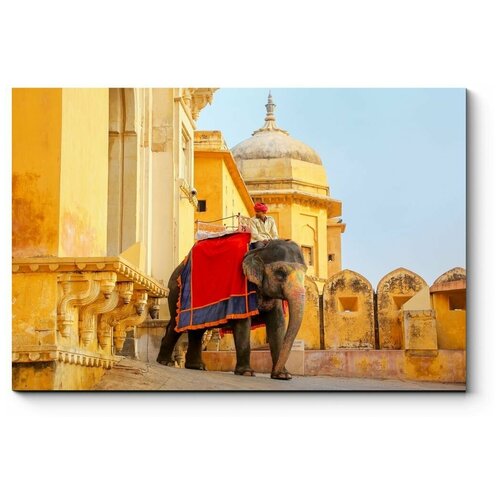 Модульная картина Индийский слон 40x27