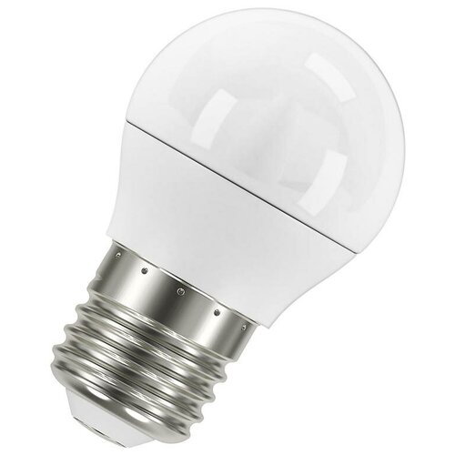Лампа светодиодная LED 10 Вт E27 3000К 800Лм шарик 220 В (замена 75Вт) 4058075579897 LEDVANCE (8шт.)
