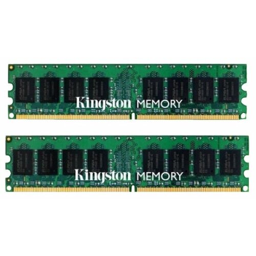 Оперативная память Kingston 4 ГБ (2 ГБ x 2 шт.) DDR2 800 МГц DIMM CL6 KVR800D2N6K2/4G