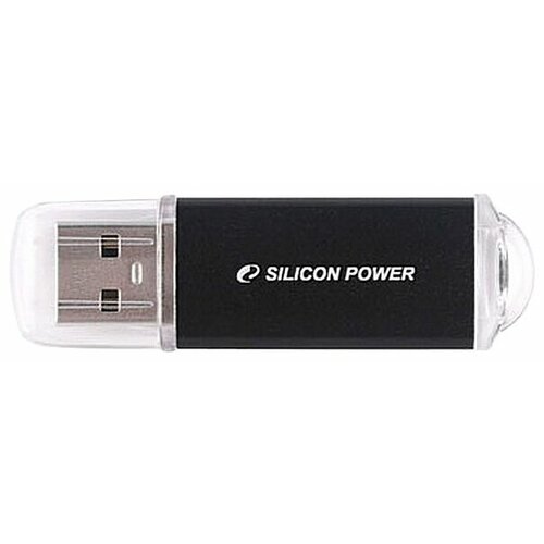 Флешка Silicon Power UFD ULTIMA II-I 8 ГБ, 1 шт., black