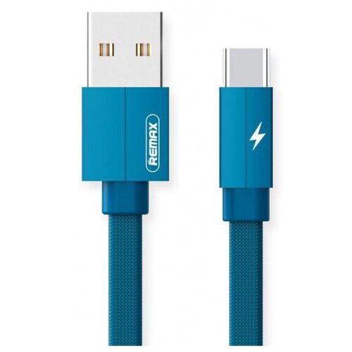 Кабель Remax Kerolla USB - USB Type-C (RC-094a), 1 м, 1 шт., синий