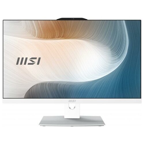 Моноблок 23.8 MSI Modern AM242P 12M-672RU 1920 x 1080 Intel Core i5-1235U 16Gb SSD 512 Gb Intel Iris Xe Graphics Windows 11 Professional белый 9S6-AE0