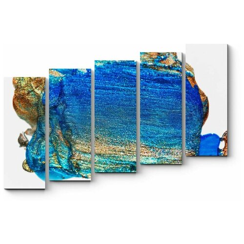 Модульная картина Блеск холодного металла90x63