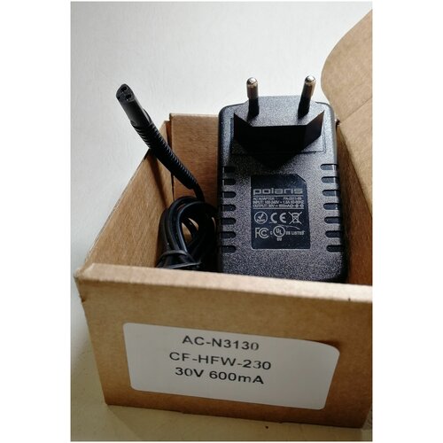 Зарядное устройство для пылесоса Polaris PVCS 7090, 5090, 4000 30V 0.6a DC 2 Pin.