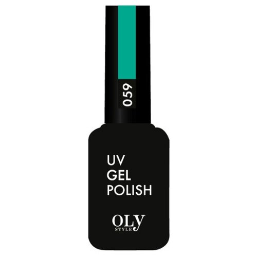 Olystyle гель-лак для ногтей UV Gel Polish, 10 мл, 059 морской зеленый