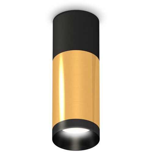 Накладной светильник XS6327040 PYG/SBK/PBK золото желтое полированное/черный песок/черный полированный MR16 GU5.3