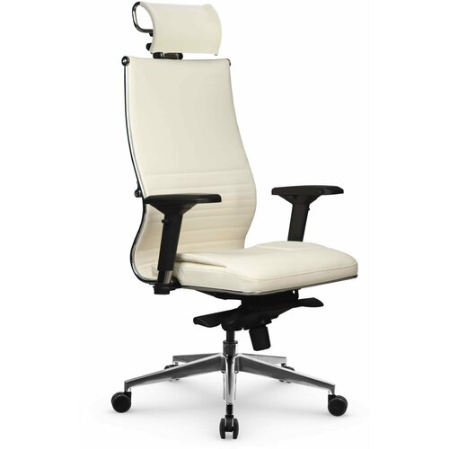 Компьютерное офисное кресло Metta Samurai КL-3.051 MPES Молочное