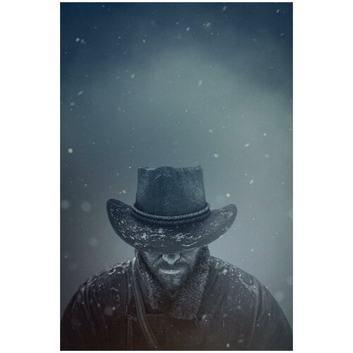 Постер / Плакат / Картина Red Dead Redemption. Артур 50х70 см в подарочном тубусе