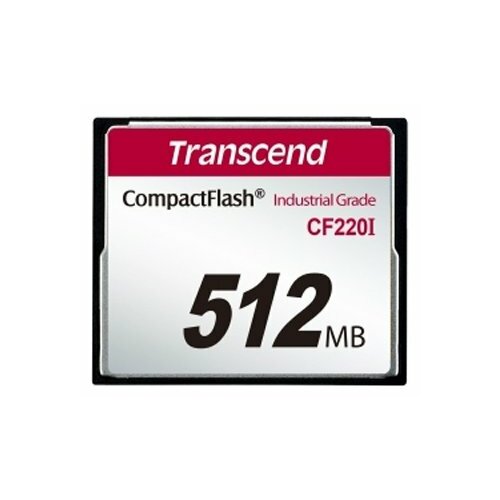 Карта памяти Transcend Compact Flash 512 МБ, R/W 56/44 МБ/с