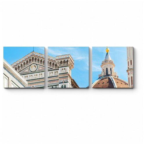 Модульная картина Кафедральный собор, Флоренция 160x53