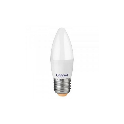 Светодиодная LED лампа General свеча E27 10W 2700K 2K 35х105 пластик/алюм GLDEN-CF-10-230-E27-2700, 683000 (упаковка 10 штук)