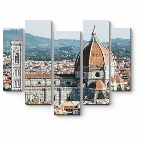 Модульная картина Великолепный вид Флоренции 161x131