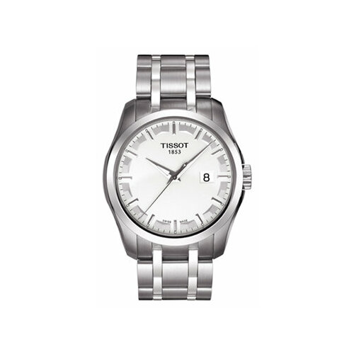 Наручные часы TISSOT T-Classic, белый, серебряный