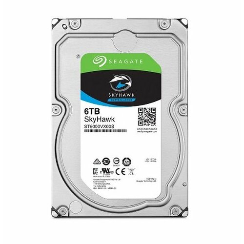 Жесткий диск (HDD) Seagate 6Tb SkyHawk 3.5" (ST6000VX008)