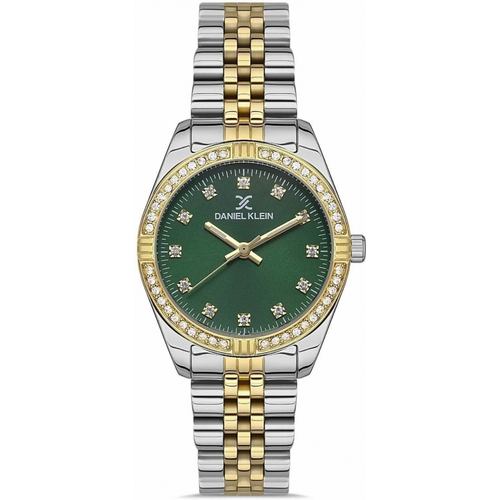 Наручные часы Daniel Klein 13443-4, серебряный, зеленый