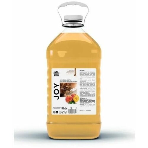 Крем-мыло CleanBox Joy с ароматом персика 5л