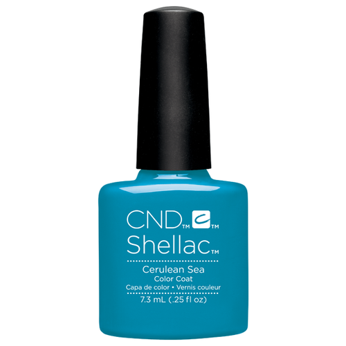 CND Гель-лак Shellac Paradise, 7.3 мл, Cerulean Sea