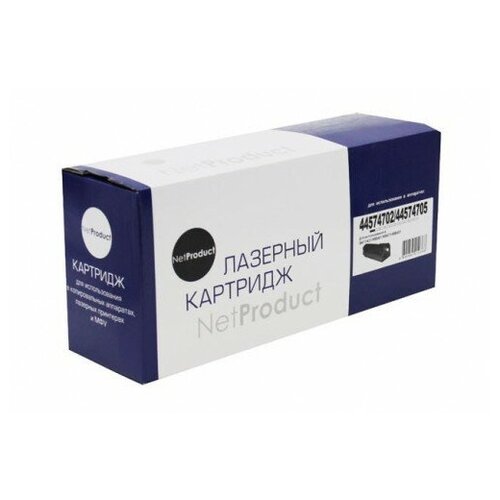 Тонер-картридж NetProduct (N-44574702/44574705) для OKI B411/B431/MB461/MB471/MB491, 3K