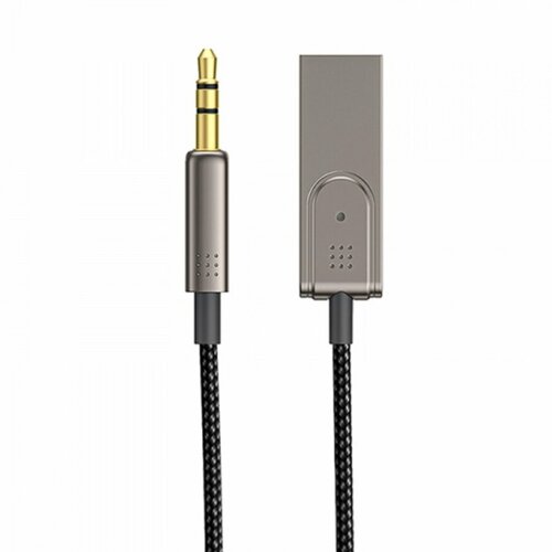 Аудиокабель WiWU YP04 Car Wireless Aux Audio Cable 1.7m Black