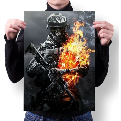 Плакат MIGOM А4 Принт "Battlefield, Бателфилд" - 6