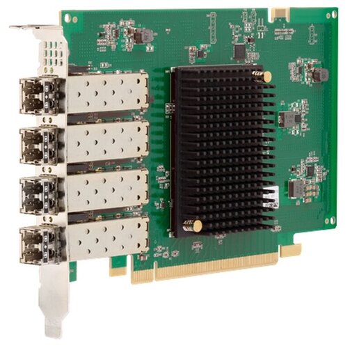 Серверный сетевой адаптер Broadcom Emulex LPe31004-M6 Gen 6 (16GFC), 4-port, 16Gb/s, PCIe Gen3 x8, LC MMF 100m