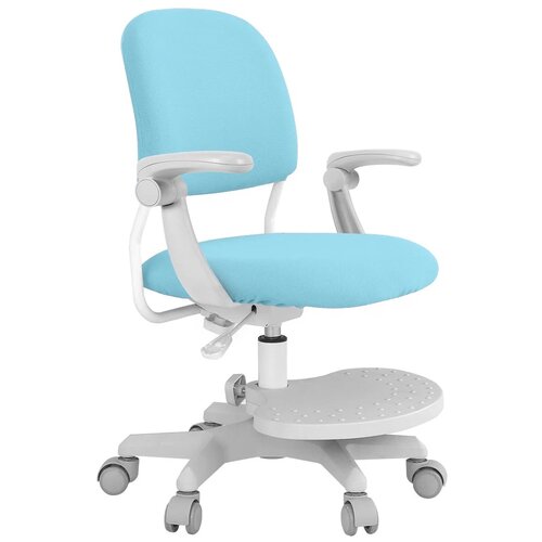 Компьютерное кресло Anatomica Liberta с подлокотниками детское, обивка: текстиль, цвет: светло-голубой