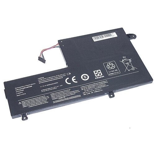 Аккумуляторная батарея для ноутбука Lenovo Flex 3 14 (L14M3P21-3S1P) 11.1V 45Wh OEM черная