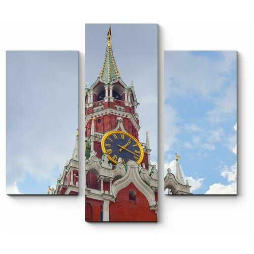 Модульная картина Спасская Башня, Москва 130x117