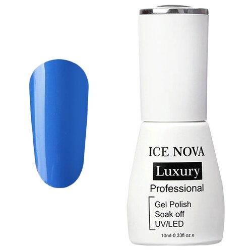 ICE NOVA Гель-лак Luxury Professional, 10 мл, 024 lapis