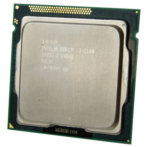袩褉芯褑械褋褋芯褉 Intel Core i3-2100 LGA1155,  2 x 3100 袦袚褑, OEM