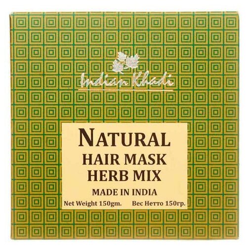 Маска для волос натуральная травяная восстанавливающая (Natural Hair Mask Herb Mix), 150 г