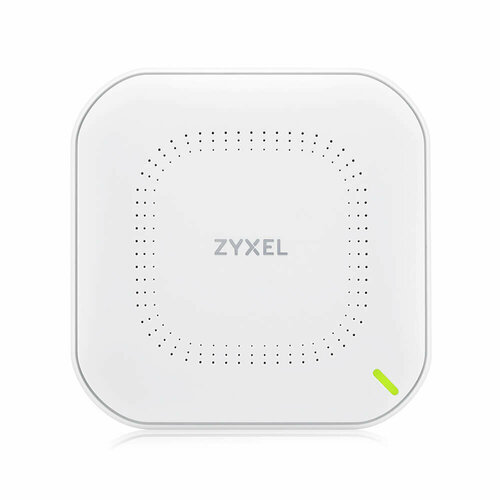 ZyXEL Точка беспроводного доступа Точка доступа Zyxel NebulaFlex NWA90AX PRO, WiFi 6, 802.11a/b/g/n/ac/ax (2,4 и 5 ГГц), MU-MIMO, антенны 3x3, до 575+2400 Мбит/с, 1xLAN 2.5GE, PoE, защита от 4G/5G, БП в комплекте