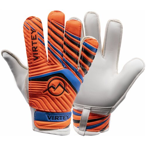 Вратарские перчатки Virtey, размер 6, оранжевый