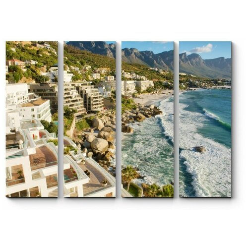 Модульная картина На побережье Кейптауна90x68