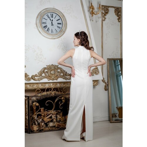 Свадебное платье Ольга Столярова, размер 42, белый