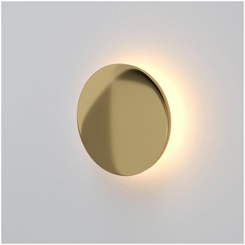 Светильник настенный светодиодный Mini Disc Elektrostandard MRL LED 1126 золото