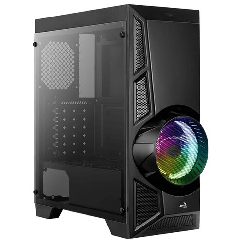 Компьютерный корпус AeroCool AeroEngine RGB TG черный