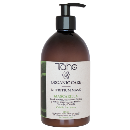 Tahe Organic Care Nutritium Питательная маска для тонких и сухих волос, 500 мл